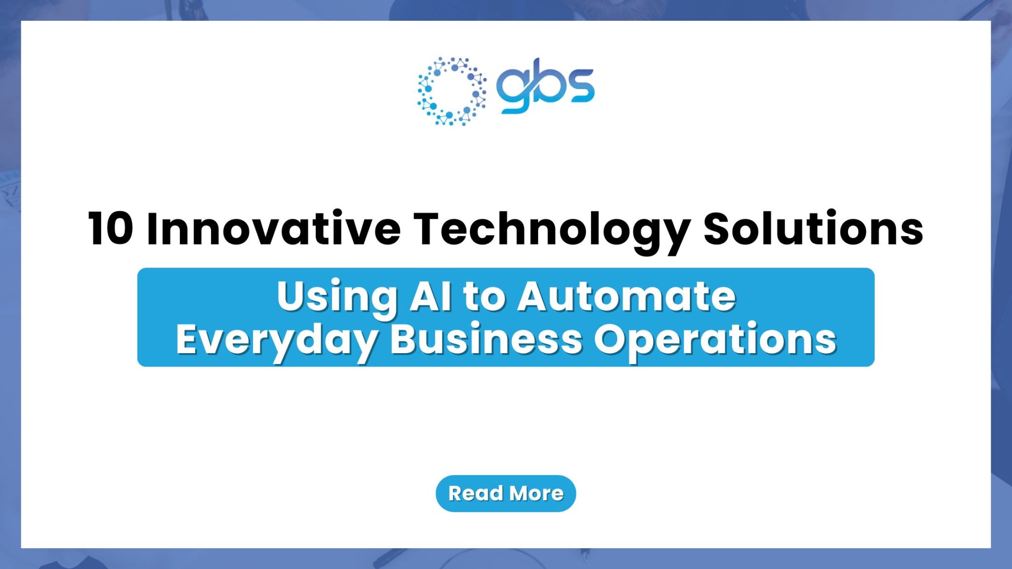 Industry Experts in GBS | GBS Saudi