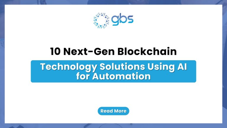 10 Next-Gen Blockchain Technology Solutions Using AI for Automation ...